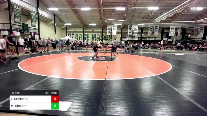 157 lbs Round Of 32 - Landon Cross, Red Lion vs Maddox Cho, Independence HS