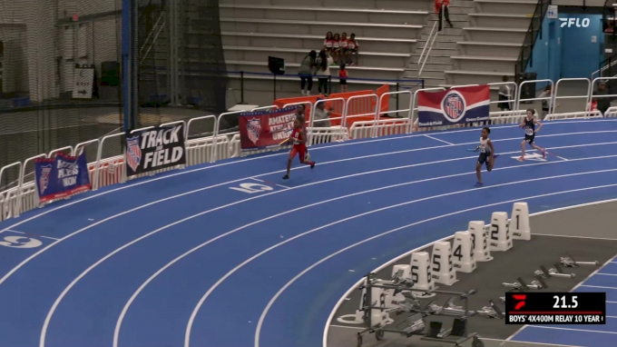 Youth Boys' 4x400m Relay, Finals 1 - Age 10 Youth Boys' 4x400m Relay, Finals 1 - Age 10