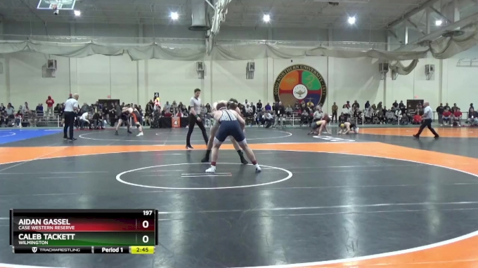 197 lbs Champ. Round 2 - Aidan Gassel, Case Western Reserve vs Caleb ...
