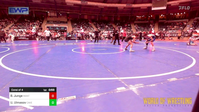 84 lbs Consi Of 4 - Beau Junge, MANTANONA-TC vs Usmon Ulmasov, Caveman ...