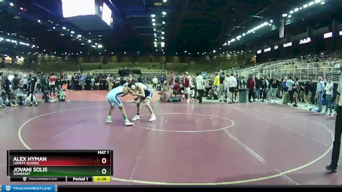 113 lbs Cons. Round 6 - Alex Hyman, Lovett School vs Jovani Solis, Somerset
