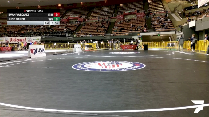 Cadet Boys Lower - 138 lbs Champ. Round 1 - Evan Vasquez, Lion Of Judah ...