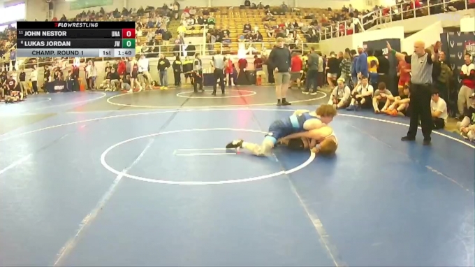 159 lbs Champ. Round 1 - John Nestor, Unattached vs Lukas Jordan, Jv ...