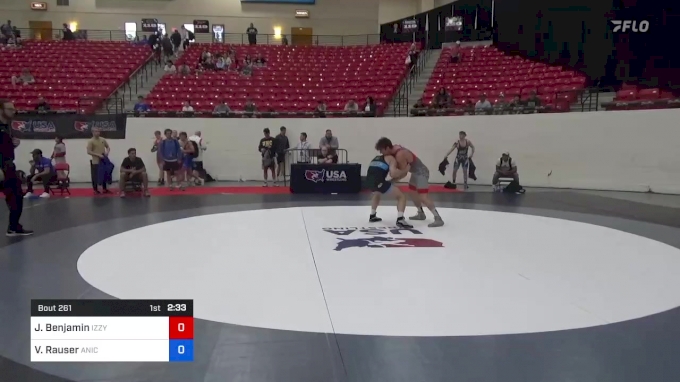 67 kg Cons 8 #1 - Justin Benjamin, Izzy Style Wrestling vs Valyen ...