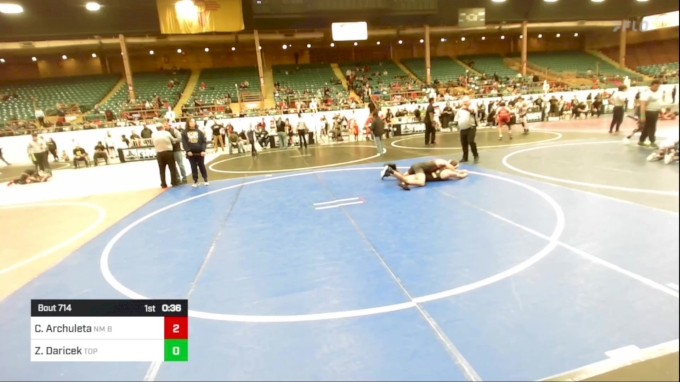 130 lbs Consi Of 4 - Cj Archuleta, NM Beast vs Zaydin Daricek, Top ...