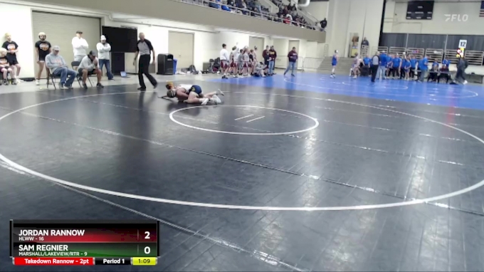135 lbs Quarterfinals (8 Team) - Sam Regnier, Marshall/Lakeview/RTR vs ...