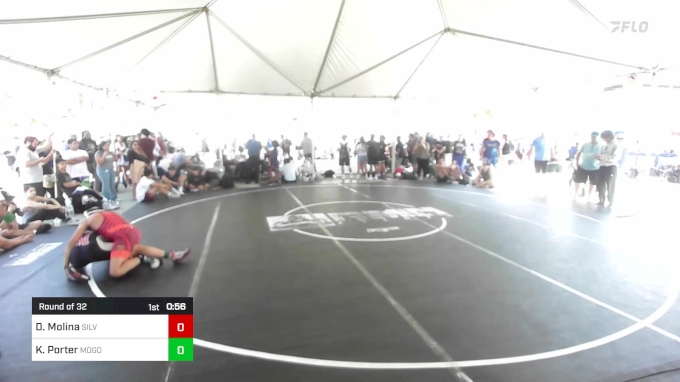 150 lbs Round Of 32 - Dimetry Molina, Silverback WC vs Kaleb Porter ...