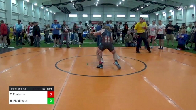 E-139 lbs Consi Of 8 #2 - Trey Fuston, IN vs Brogan Fielding, OH