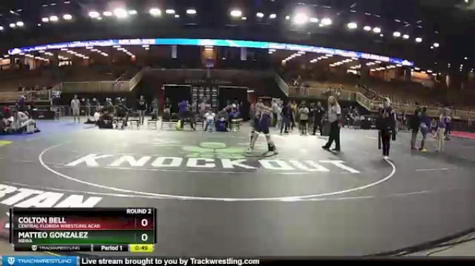 95 lbs Round 2 - Colton Bell, Central Florida Wrestling Acad vs Matteo ...