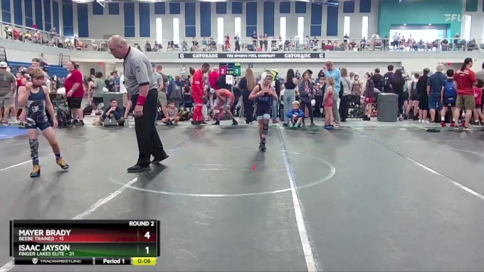 68 lbs Round 2 (4 Team) - Mayer Brady, Beebe Trained vs Isaac Jayson, Finger Lakes Elite