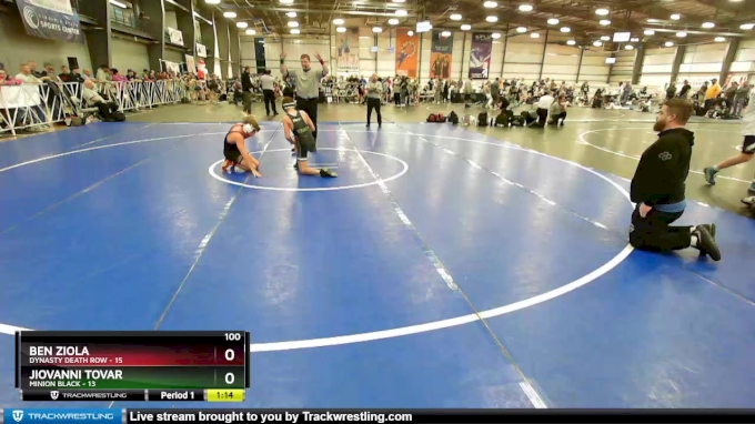 100 lbs Rd# 10- 4:00pm Saturday Final Pool - Ben Ziola, Dynasty Death ...