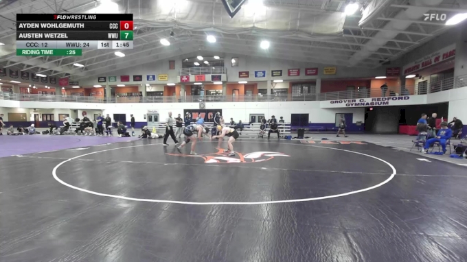 197 lbs Round 5 (10 Team) - Kash Alley, Colby Community College vs ...