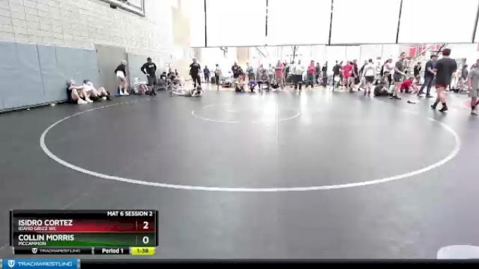 106 lbs Cons. Round 1 - Isidro Cortez, Idaho Grizz WC vs Collin Morris ...