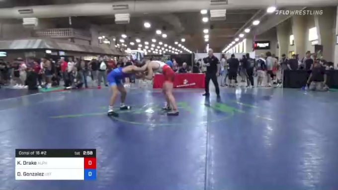 86 kg Consi Of 16 #2 - Kohl Drake, Alpha Pack Wrestling vs Diego ...