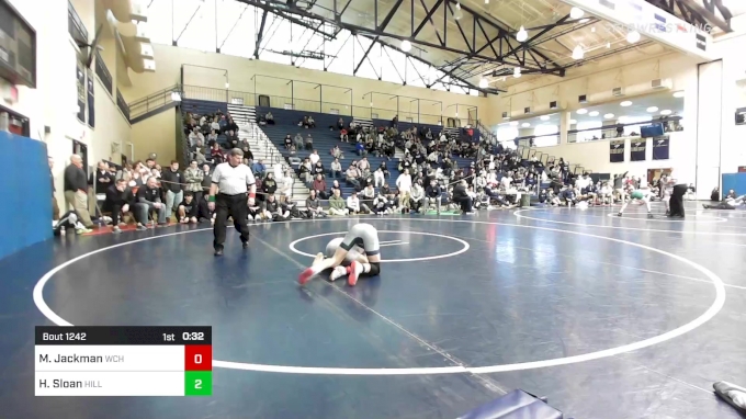 126 lbs Consi Of 8 #1 - Max Jackman, West Chester Henderson vs Hunter ...