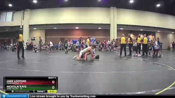 115 lbs Round 3 (4 Team) - Jake Lootans, Team Gotcha vs Nickolai Kaye ...