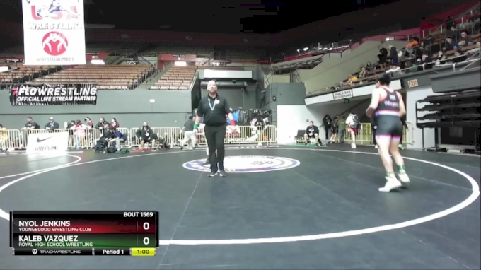 150 lbs Cons. Round 2 - Kaleb Vazquez, Royal High School Wrestling vs ...