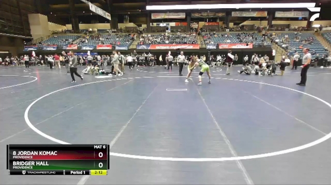 165 lbs Cons. Round 4 - 8 Jordan Komac, Providence vs Bridger Hall ...