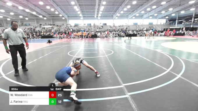95 lbs Rr Rnd 1 - Walker Woodard, Roundtree Wrestling Academy Black vs ...