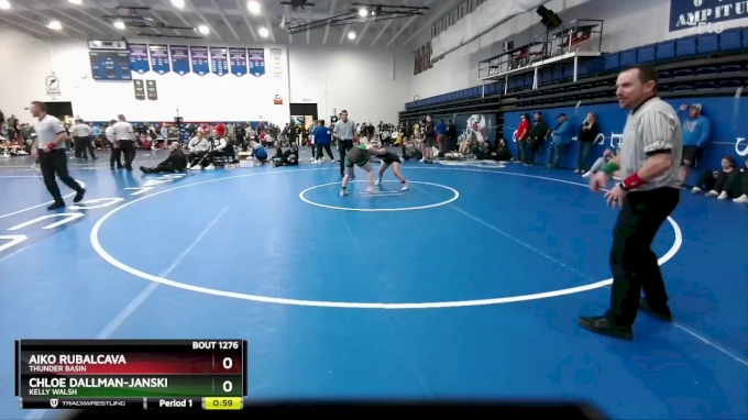125 lbs 3rd Place Match - Chloe Dallman-Janski, Kelly Walsh vs Aiko ...