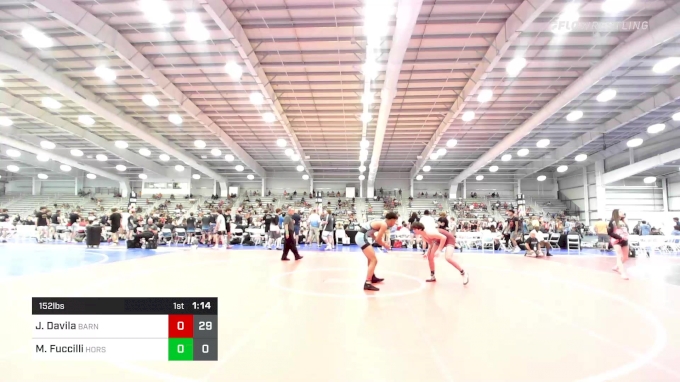 152 lbs Rr Rnd 2 - Jonathan Davila, Smittys Barn vs Michael Fuccilli ...