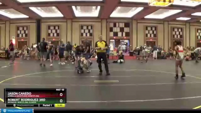 107 lbs Cons. Round 2 - Jason Canedo, Gorilla Grapplers Wrestling vs ...