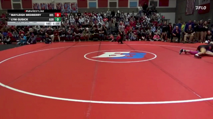 130 lbs 1st Place Match - Lyni Gusick, Alburnett vs Mayleigh Medberry ...