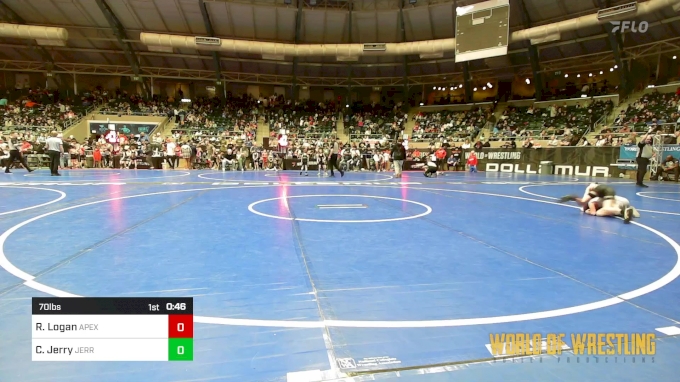 70 lbs Round Of 16 - Raphael Logan, Apex vs Caden Jerry, Jerry Brothers ...