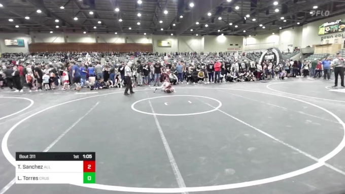 58 lbs Rr Rnd 1 - Trinity Sanchez, All In Wr Ac vs Leeliah Torres ...