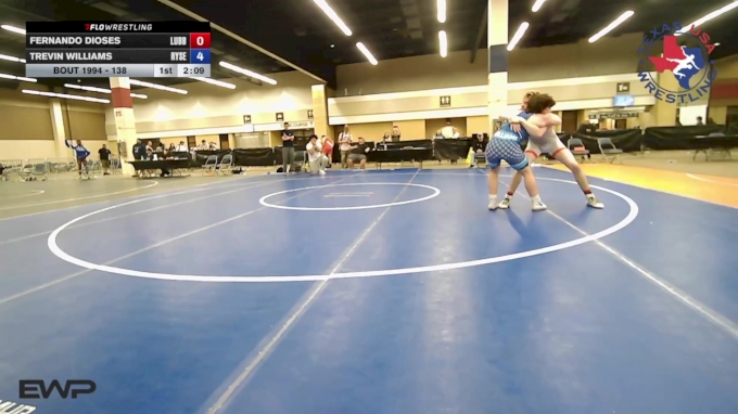 138 lbs Consolation - Fernando Dioses, Lubbock High School Wrestling vs ...