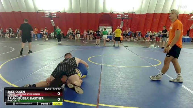 170-171 lbs Round 3 - Jake Olsen, Pequot Lakes/Pine River Backus ...