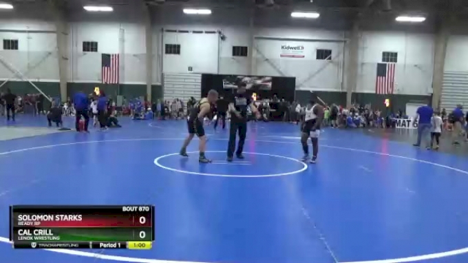 160 lbs 1st Place Match - Cal Crill, Lenox Wrestling vs Solomon Starks ...