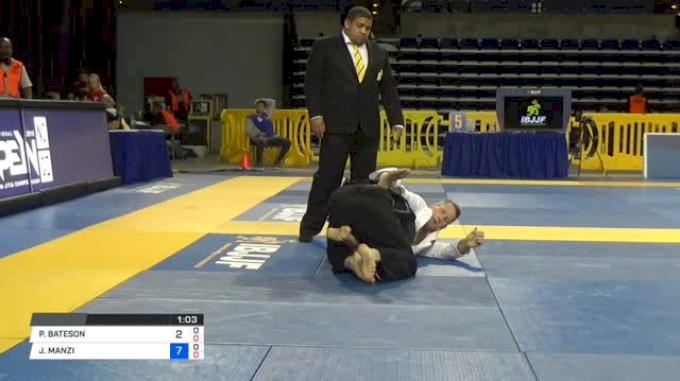 PERRY BATESON vs JOHN MANZI 2018 Pan Jiu-Jitsu IBJJF Championship