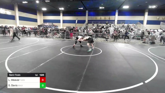 190 lbs Semifinal - Landon Weaver, Tucson Pride WC vs Satoshi Davis ...