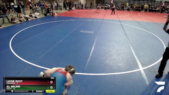 125 lbs Semis (4 Team) - Layne Root, Chatfield vs Eli Brunn, Foley