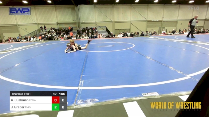 60 lbs Final - Kameron Cushman, POWA 12U vs Jacob Graber, Funky ...