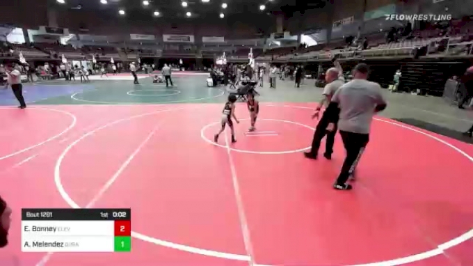 54 lbs 2nd Place - Edward Bonney, Elevated WC vs Ambriella Melendez ...