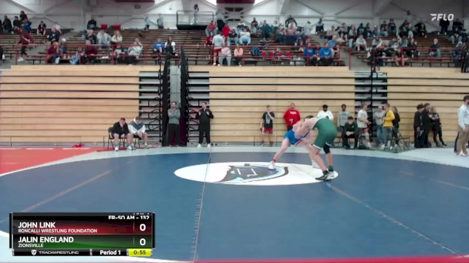 132 lbs Champ. Round 1 - John Link, Roncalli Wrestling Foundation vs ...