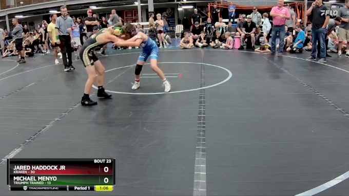 84 lbs Round 6 (8 Team) - Jared Haddock Jr, Kraken vs Michael Menyo ...