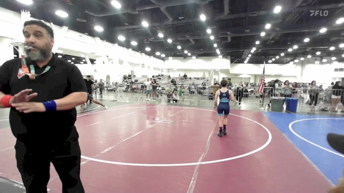 90 lbs Semifinal - Aaron Sanchez, Madera Grapplers WC vs Mason Worden ...
