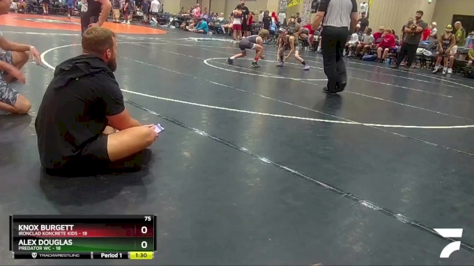 75 lbs Quarters & Wb (16 Team) - Alex Douglas, Predator WC vs Knox ...