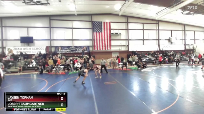 120 lbs Cons. Round 4 - Joseph Baumgartner, Sanderson Wrestling Academy ...