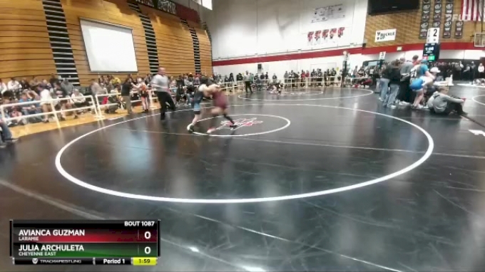 115 lbs Champ. Round 2 - Avianca Guzman, Laramie vs Julia Archuleta ...