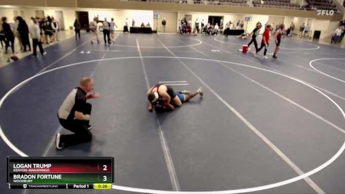 152 Championship Bracket Cons. Round 4 - Logan Trump, Kenyon-Wanamingo ...