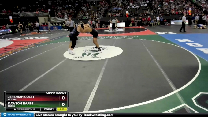 Champ. Round 1 - Dawson Raabe, Pierce vs Jeremiah Coley, Mitchell