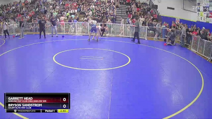 120 lbs Quarterfinal - Garrett Head, Barlow Mat Club (DBA Barlow Wr vs ...