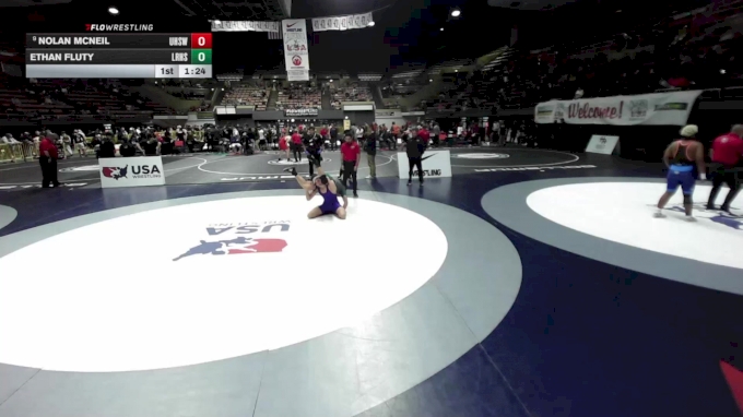 165 lbs Champ. Rd Of 32 - Nolan McNeil, Ukiah High School Wrestling vs ...