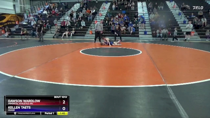 14U-2 lbs Rr1 - Dawson Wardlow, Immortal Athletics WC vs Kellen Taets ...