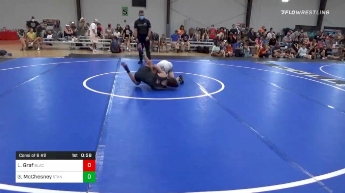 108 lbs Consolation - Logan Graf, Black Hills vs Garrett McChesney ...