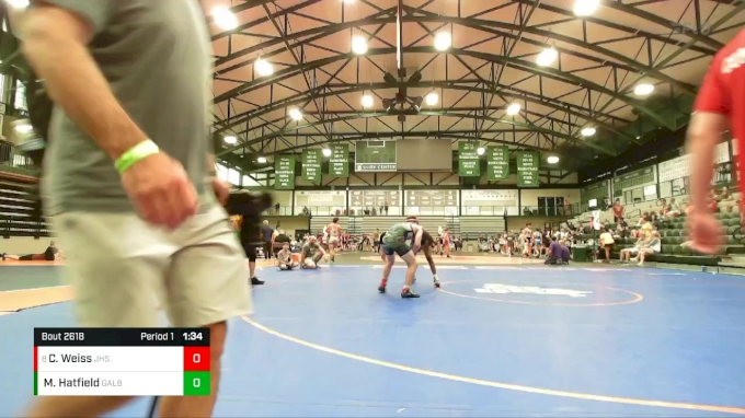 149-156 lbs 1st Place Match - Colin Weiss, Fort Zumwalt South vs Malan ...